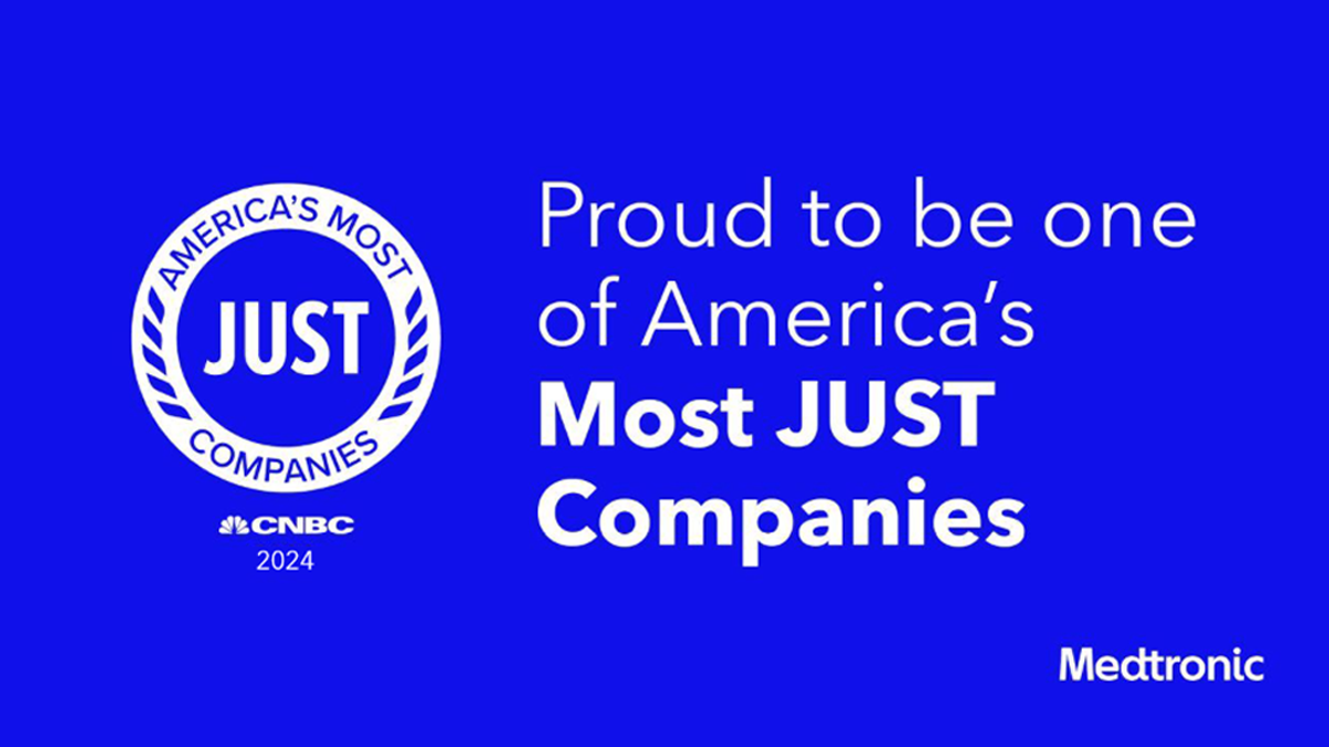 Medtronic Named One of America's Most JUST Companies